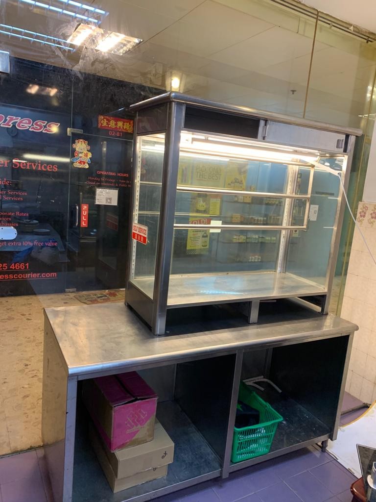 Chicken Rice Display Cabinet, Furniture, Others on Carousell