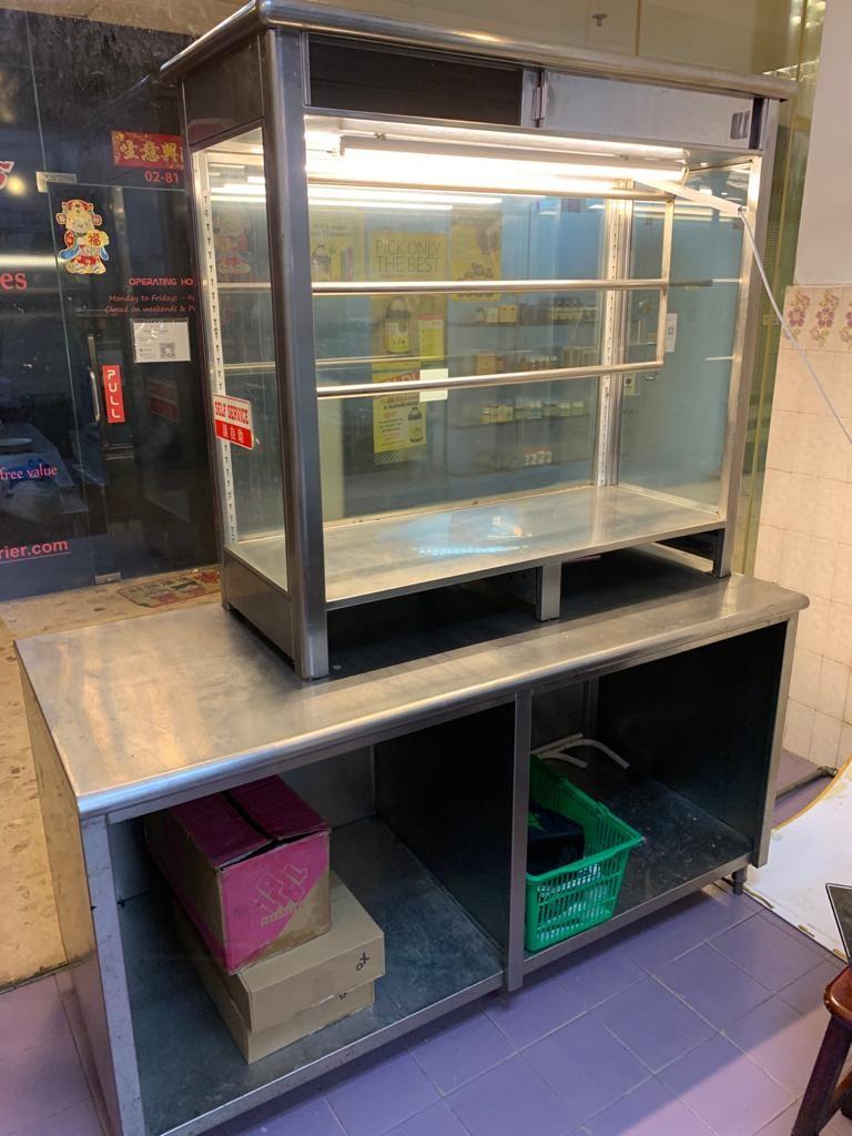 Chicken Rice Display Cabinet, Furniture, Others on Carousell