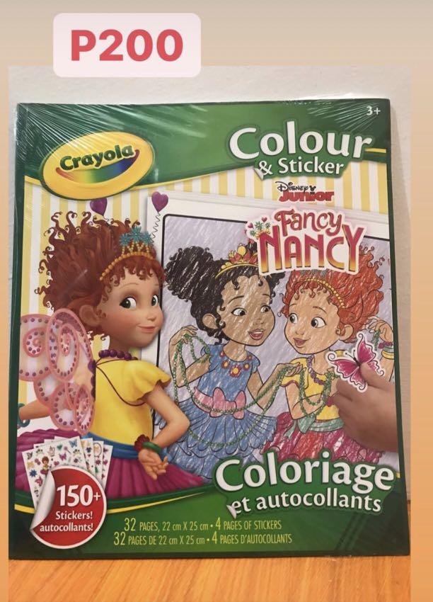 Crayola Coloring & Sticker Book, Hobbies & Toys, Books & Magazines ...