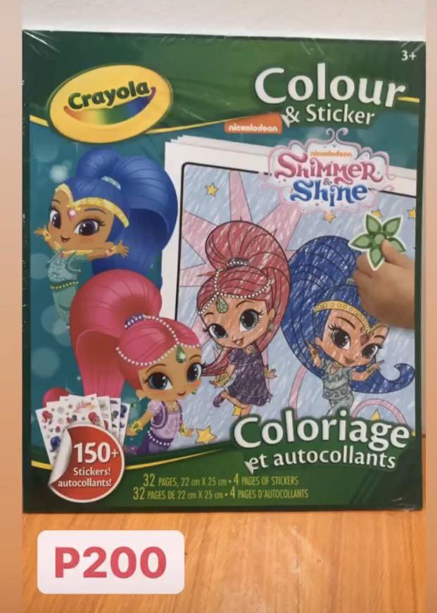 Crayola Coloring & Sticker Book, Hobbies & Toys, Books & Magazines ...