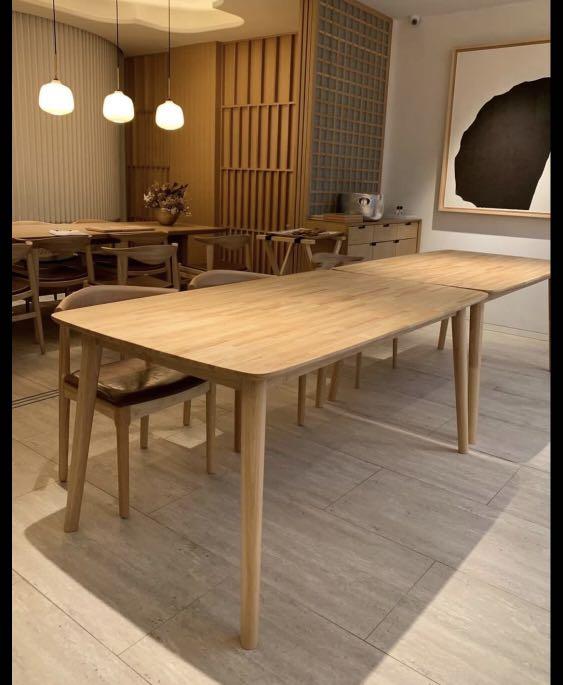 Dining table - Muji style, Furniture & Home Living, Furniture, Tables ...