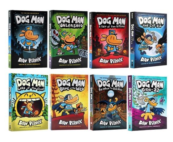 Dogman (8 Books) Hard Cover Dog Man, Hobbies & Toys, Books & Magazines ...