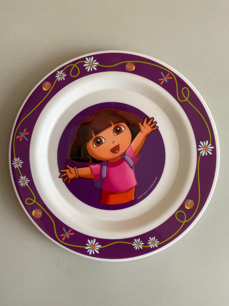 Dora Plate, Babies & Kids, Nursing & Feeding, Weaning & Toddler Feeding ...