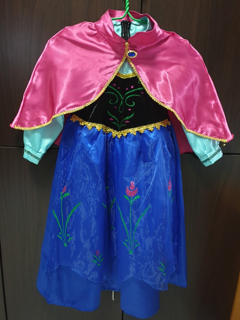 Frozen - Anna costume, Babies & Kids, Babies & Kids Fashion on Carousell