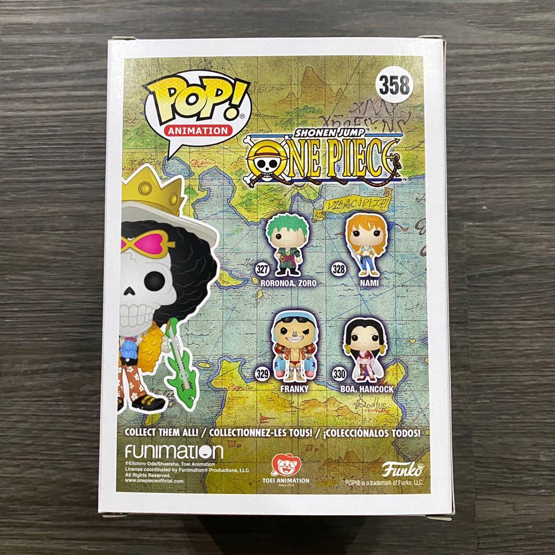 Funko Pop #358: One Piece - Brook [Fall Convention Exclusive / NYCC ...