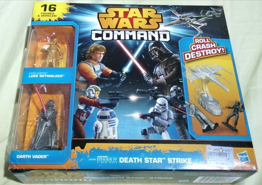 Hasbro Star Wars Command Death Star Strike Set excluwive luke skywalker ...