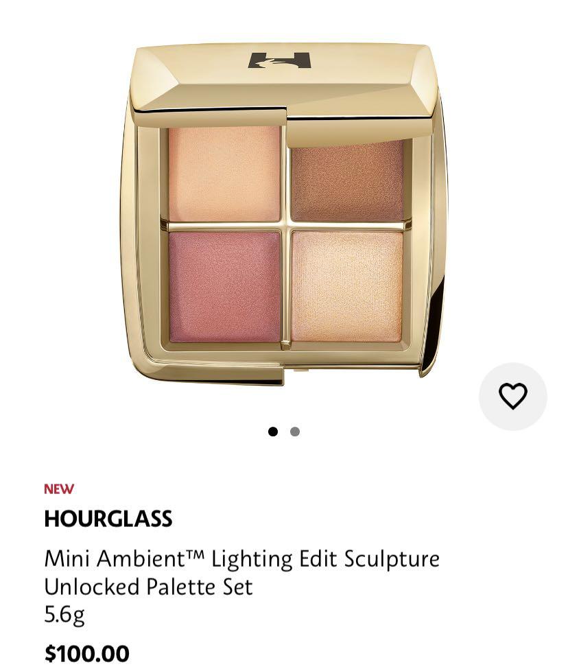 HOURGLASS Mini Ambient Lighting Edit Sculpture Unlocked Palette, Health ...