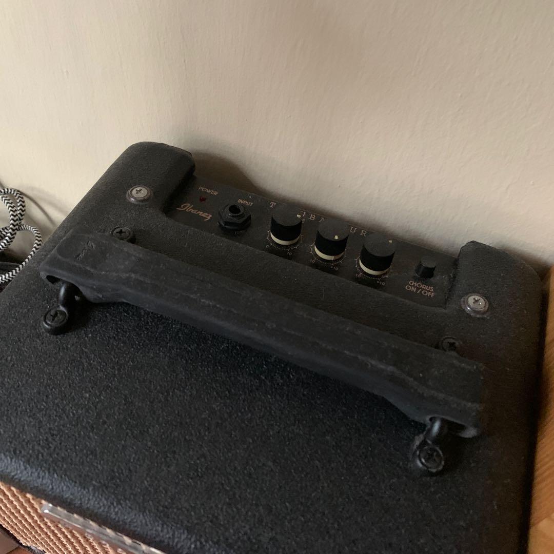 Ibanez Troubadour T15 Acoustic Guitar Amplifier with Rattan Look ...