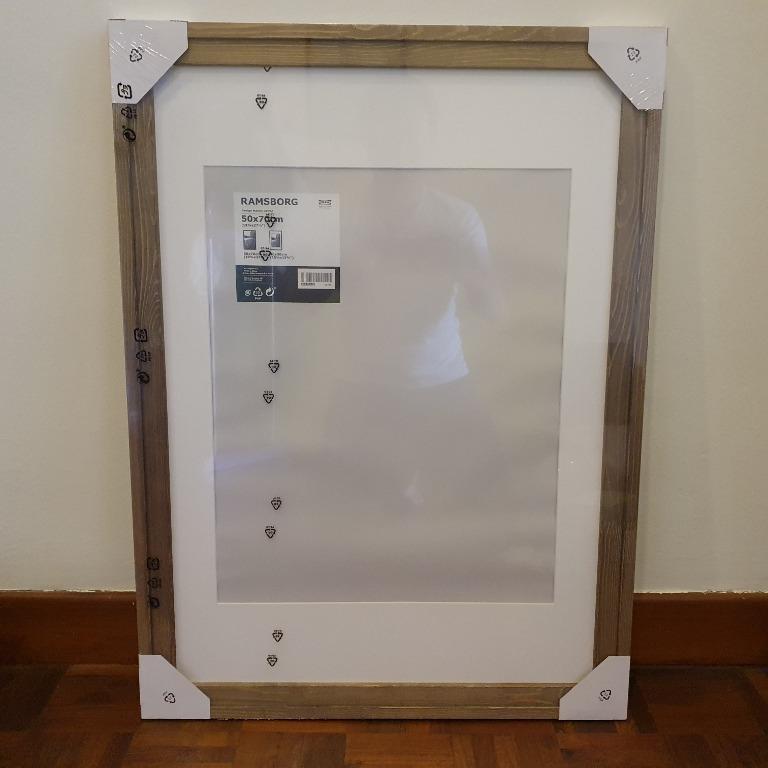 IKEA - RAMSBORG Photo Frame (Brown), Furniture & Home Living, Home Decor, Frames & Pictures on ...