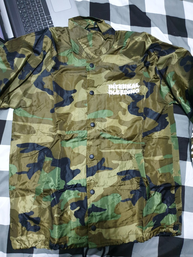 "Internal Bleeding'' Jacket, Men's Fashion, Coats, Jackets and ...