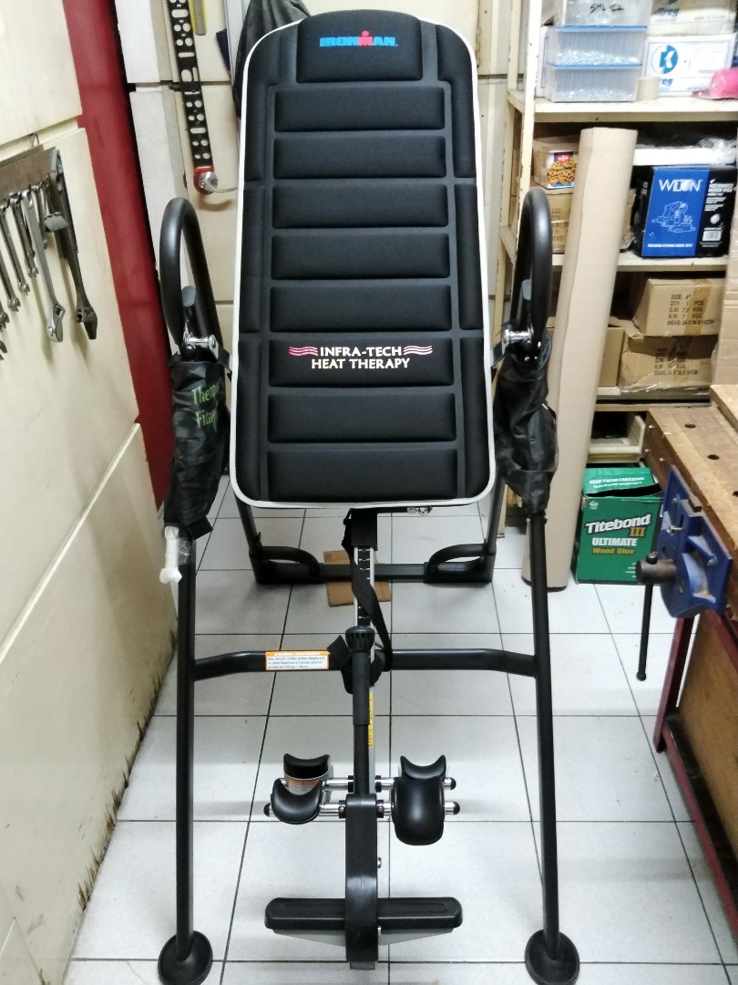 Ironman IFT 4000 Infrared Inversion Table, Sports Equipment, Other ...
