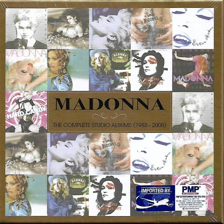 Madonna The Complete Studio Albums (1983-2008) 11 CD Box Set EU Pressed ...