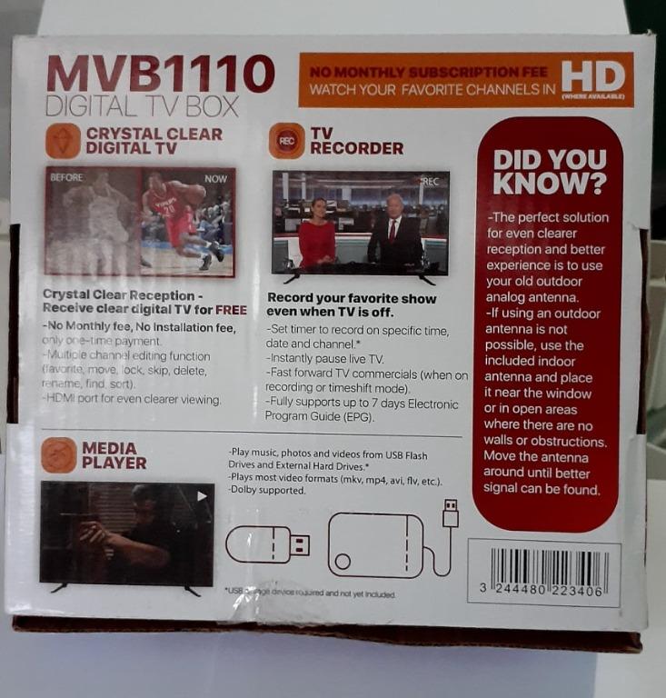 MAGNAVOX Digital TV Box, Hobbies & Toys, Music & Media, Music Scores on ...