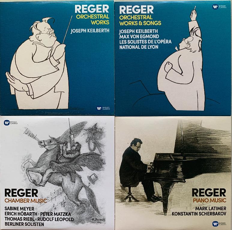Max Reger - The Centenary Collection, Hobbies & Toys, Music & Media ...