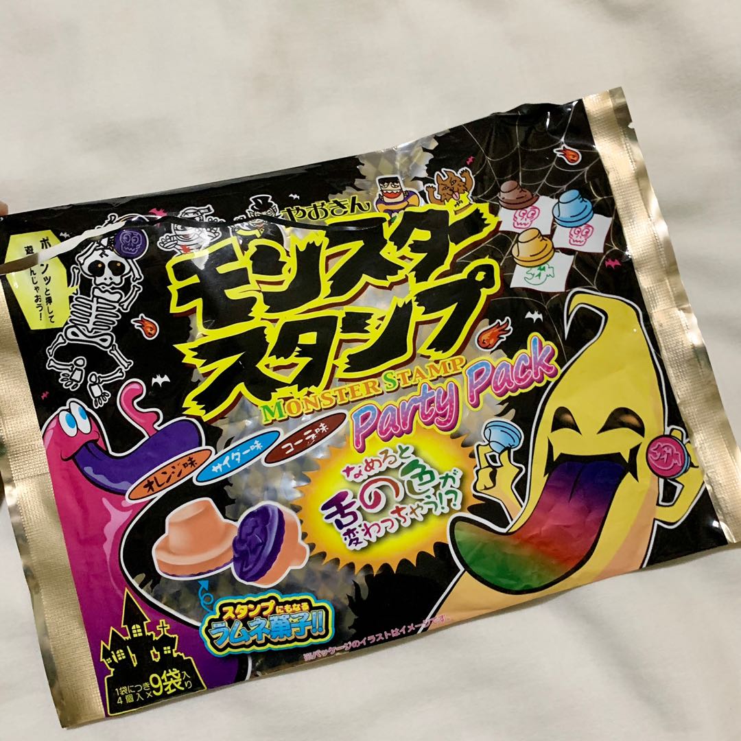 Monster Stamp Candy for Halloween by Don Don Donki, Food & Drinks ...