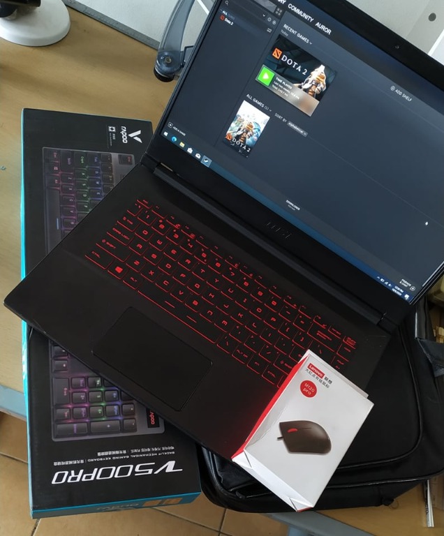 MSI GF63 with minor screen issues, Computers & Tech, Laptops ...