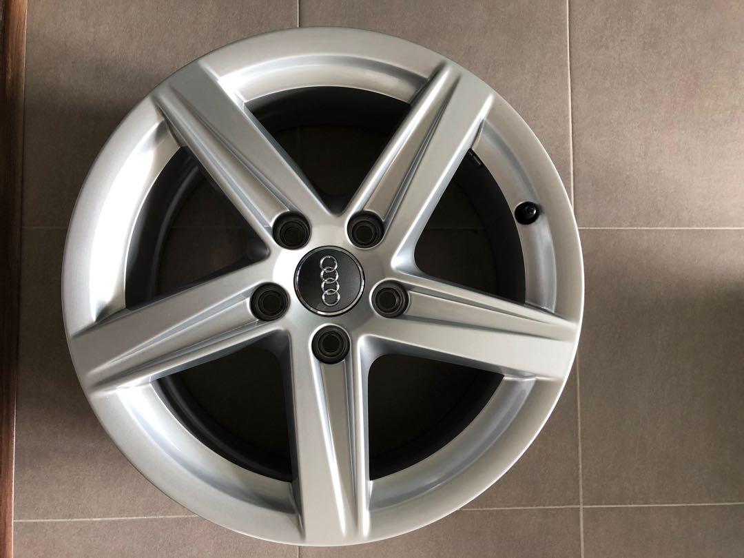 ORIGINAL AUDI RIMS, Car Accessories, Tyres & Rims on Carousell