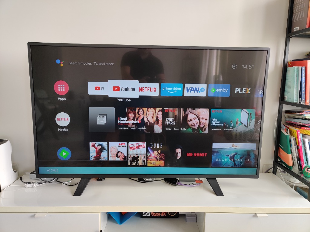 Philips 4K 55 inches Ultra Slim LED TV 55PUT5801/98, TV & Home ...