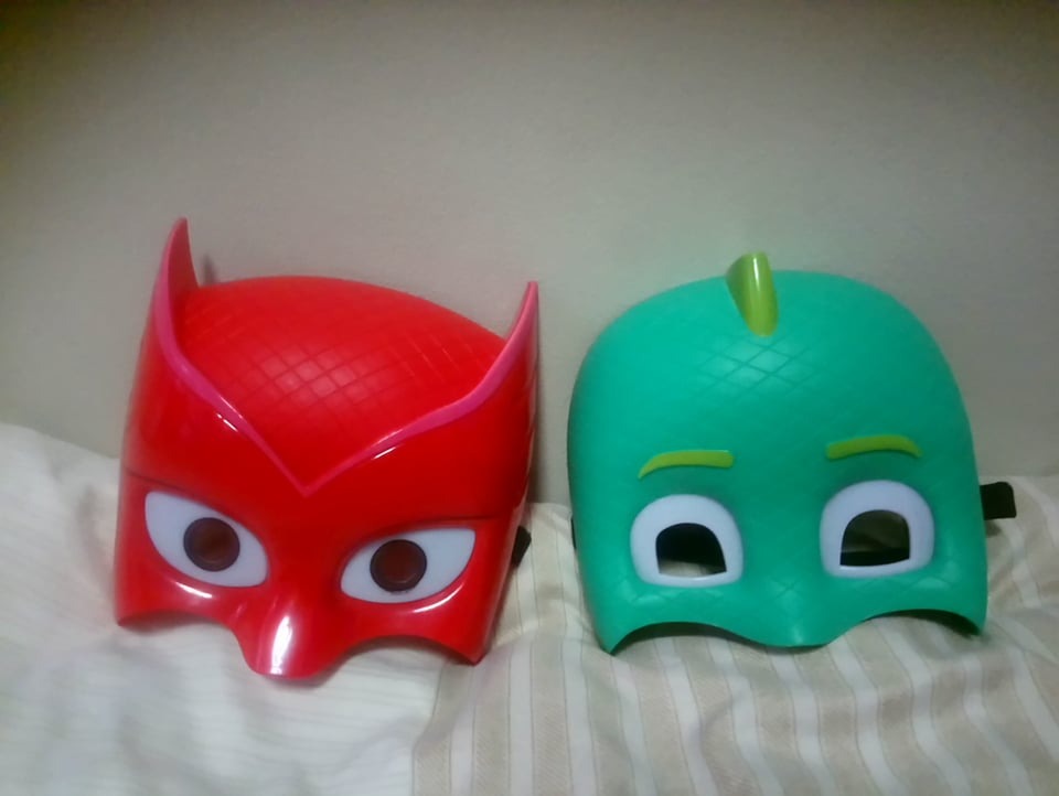 PJ Masks Owlette Gecko Mask, Babies & Kids, Infant Playtime on Carousell