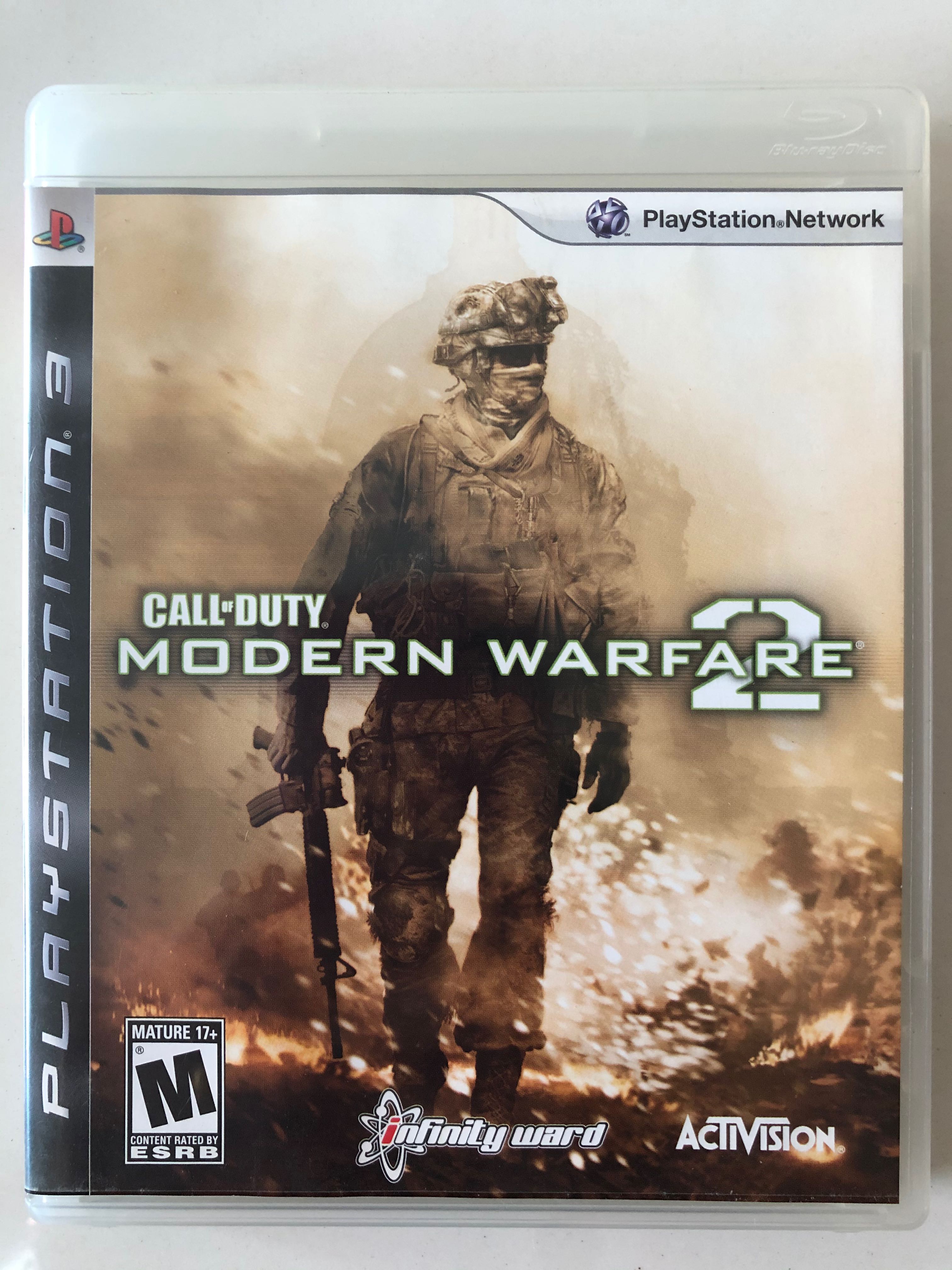 PS3 Games - COD Modern Warfare 2, Video Gaming, Video Games ...