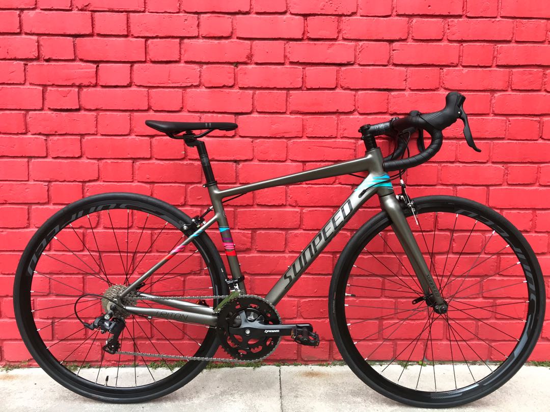 Racing road bike Sunpeed Triton, Sports Equipment, Bicycles & Parts ...