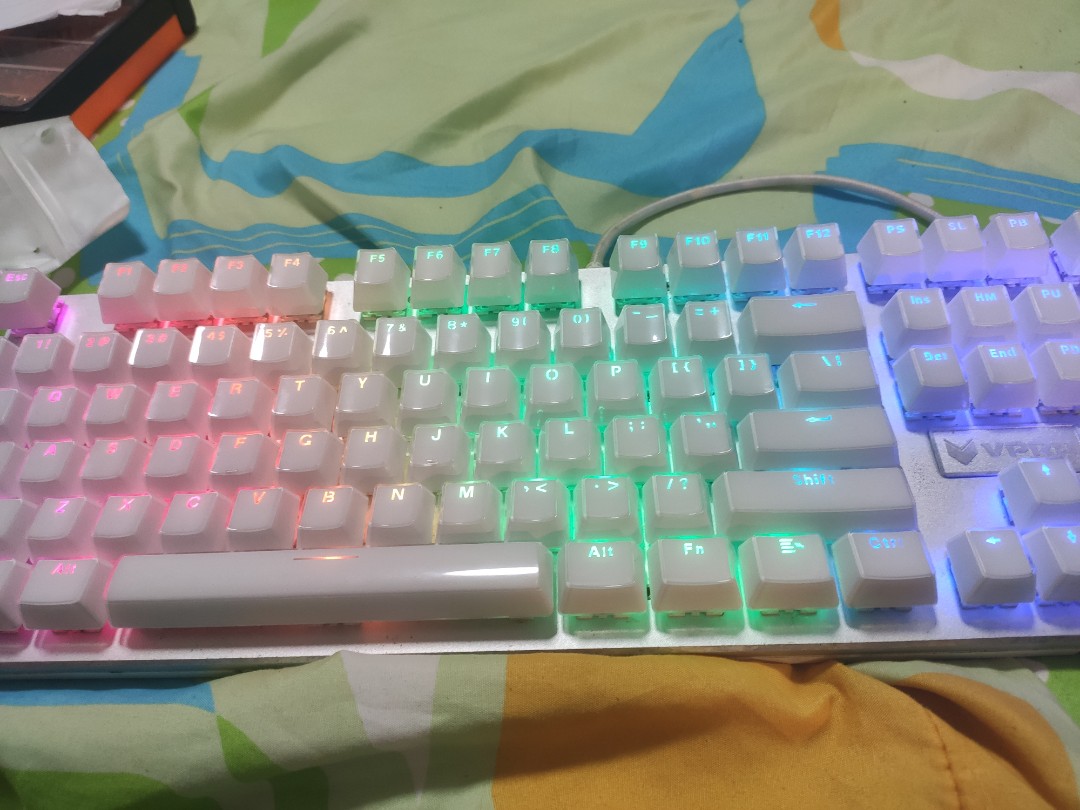 Rapoo v700 rgb wired mechanical keyboard green switch, Computers & Tech ...