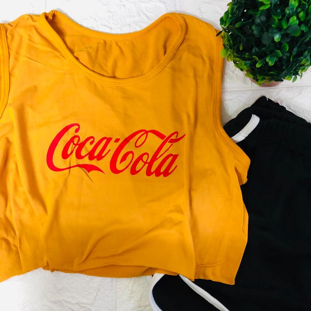 Sale! Coca-cola Crop Tank Top , Women's Fashion, Tops, Others Tops on ...