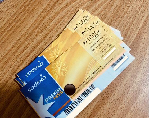 Sodexo GC (7,000), Tickets & Vouchers, Store Credits on Carousell