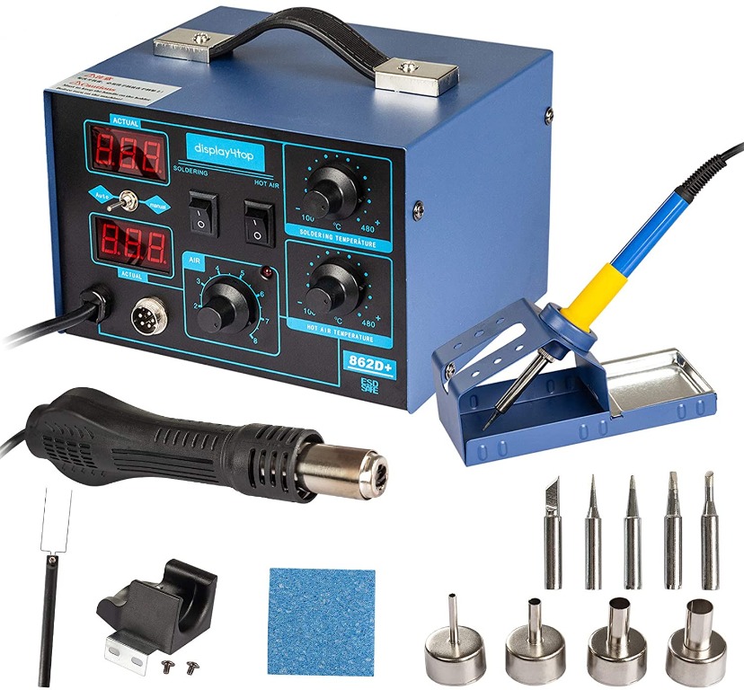 Soldering Station Tool Set, Furniture & Home Living, Home Improvement ...