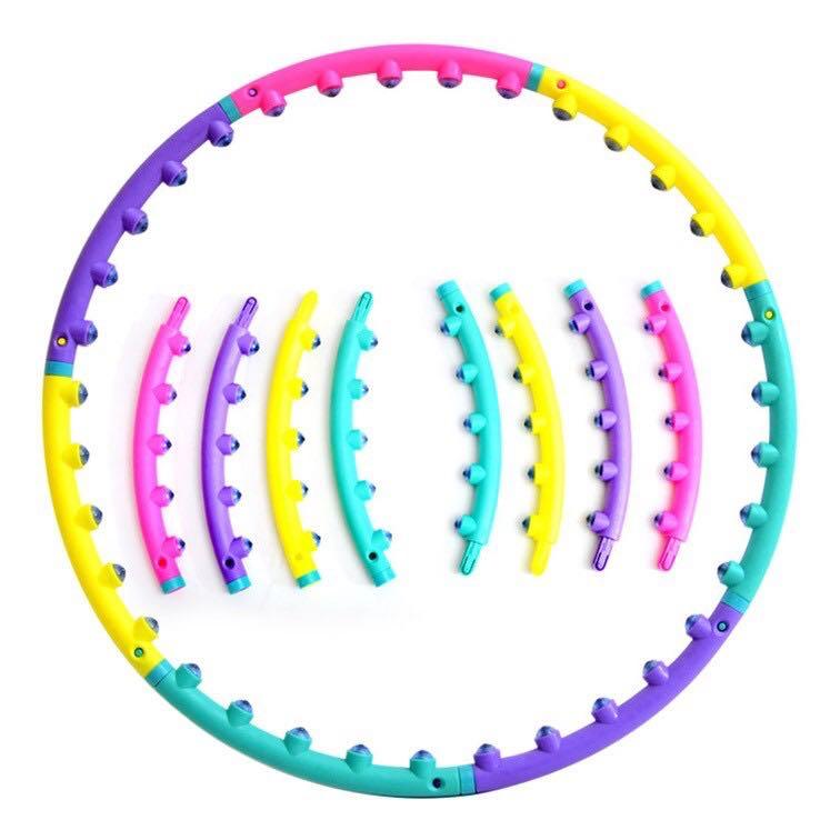 Sport Fitness Magnetic Therapy Massage Weight Loss Hula Hoop, Health & Nutrition, Health ...