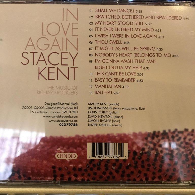 Stacy Kent - In Love Again CD, Hobbies & Toys, Music & Media, CDs ...