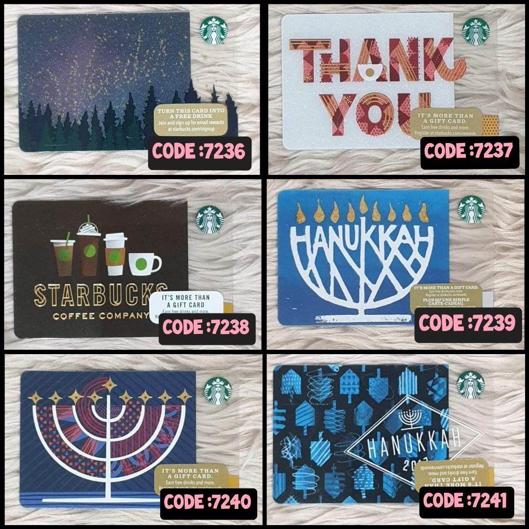 Starbucks Collectible Cards from USA Batch 3, Tickets & Vouchers, Store ...