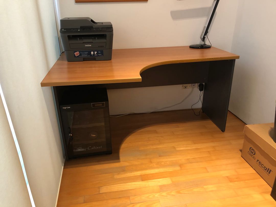 Study Desk (Office Desk), Furniture & Home Living, Furniture, Tables ...