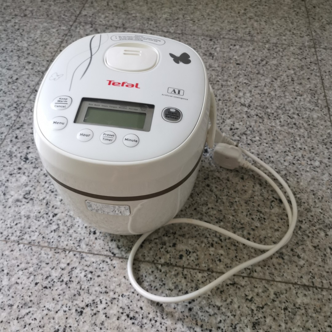 TEFAL rice cooker with 7 preset mode, TV & Home Appliances, Kitchen ...