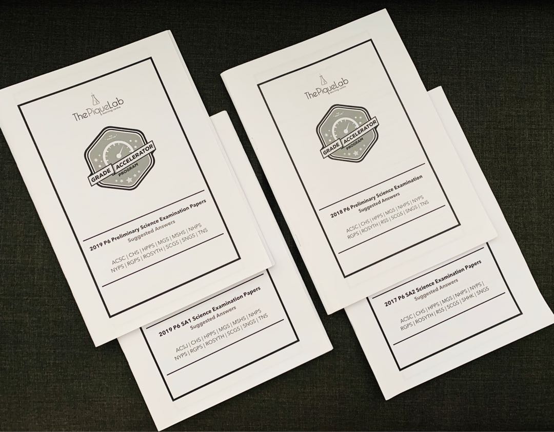 THE PIQUE LAB PRIMARY 6 SCIENCE EXAMINATIONS PAPER SUGGESTED ANSWERS ...