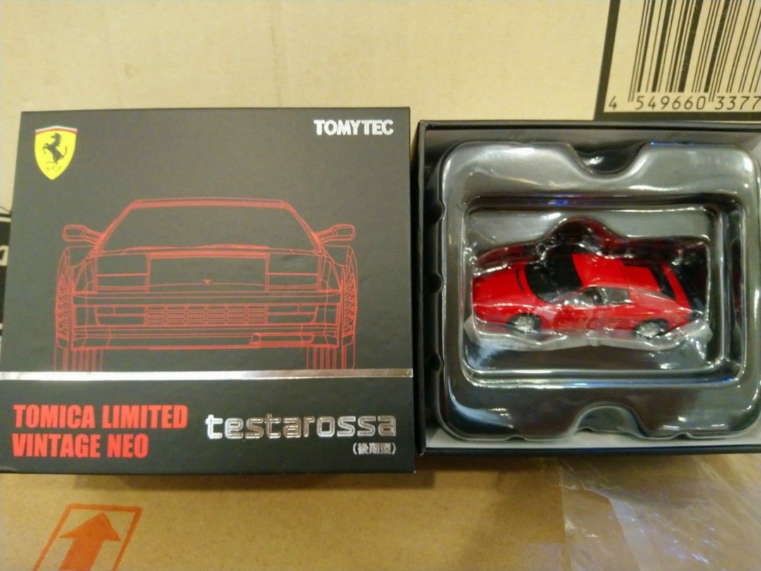 《TOMYTEC 》Tomica Limited Vintage NEO 合金車 - LV-NEO Ferrari Testarossa (赤 ...