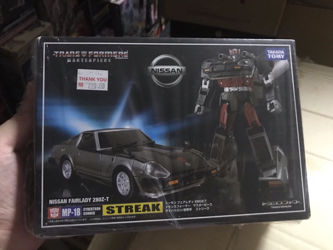 Transformers Masterpiece Streak MP-18 Silverstreak Takara Original BIB ...