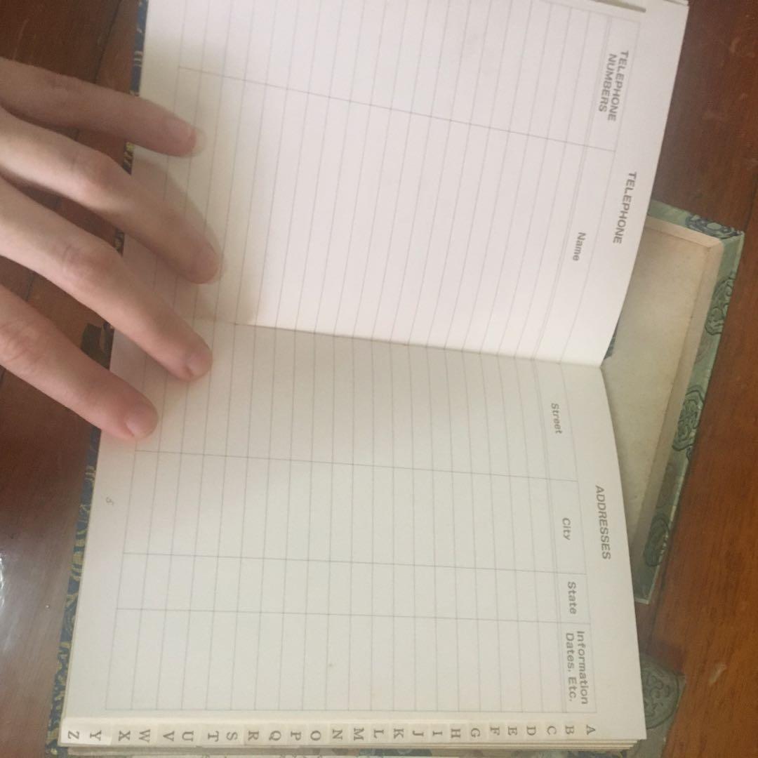 Vintage Japanese address book, Hobbies & Toys, Stationary & Craft, Art ...