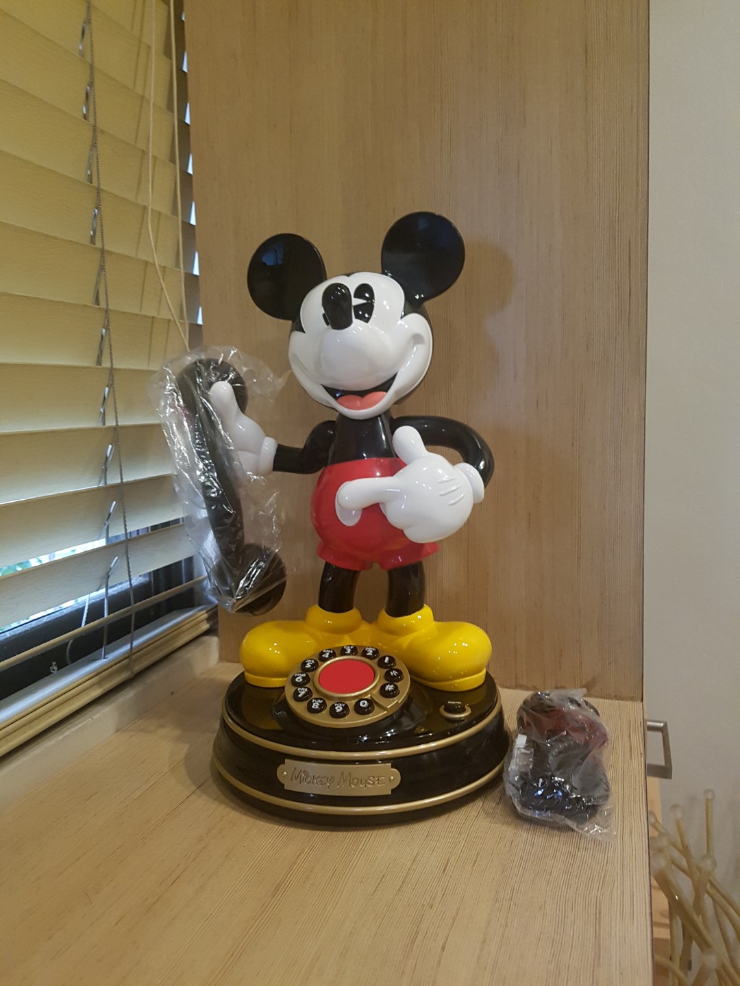 Vintage Mickey Mouse Animated Talking Telephone Disney Phone 1997 ...