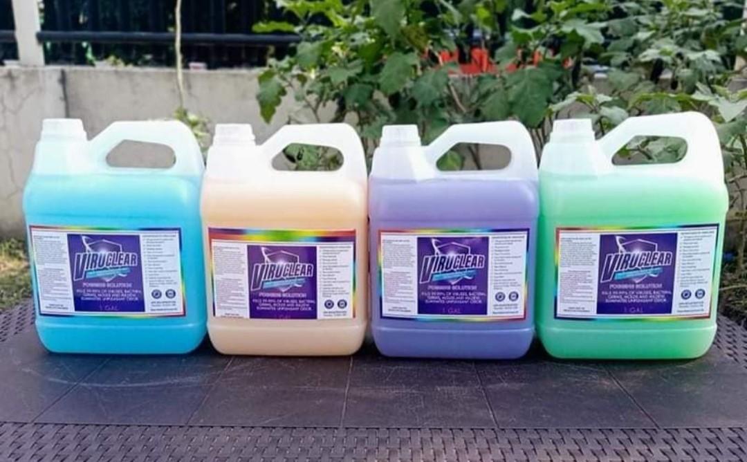 Viruclear disinfectant/fogging solution EPA approved, Furniture & Home ...