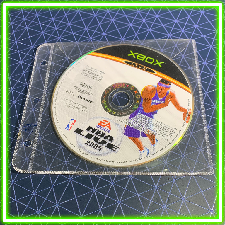 Xbox – NBA Live 2005 (Disc Only), Video Gaming, Video Games, Xbox on ...
