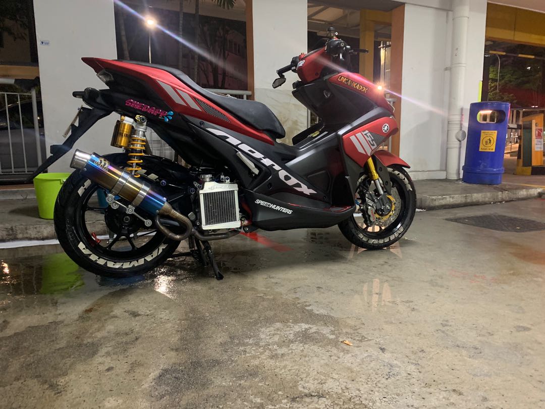 Yamaha Aerox Keyless, Motorcycles, Motorcycles for Sale, Class 2B on ...