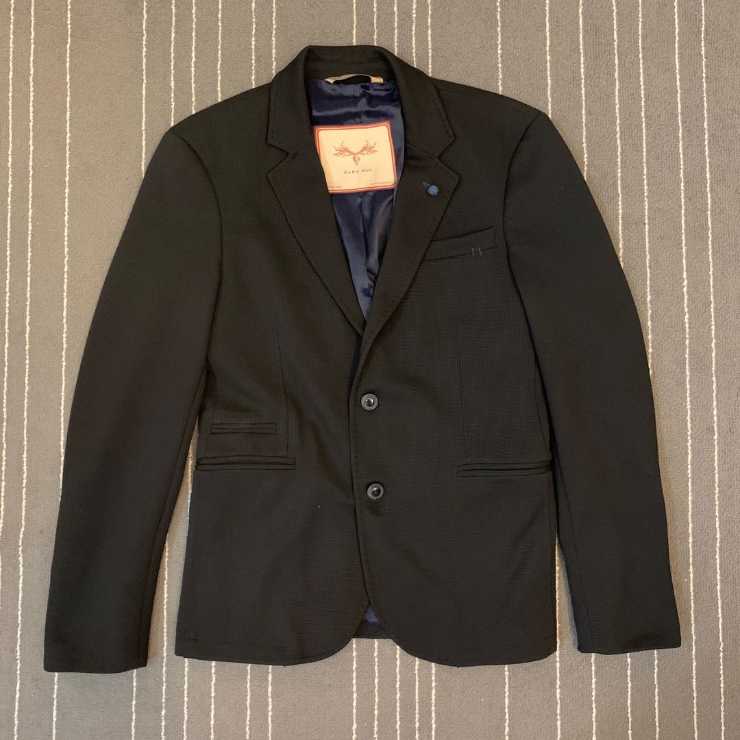 Zara Man Coat / Suit (Made in Turkey), Men's Fashion, Tops & Sets ...