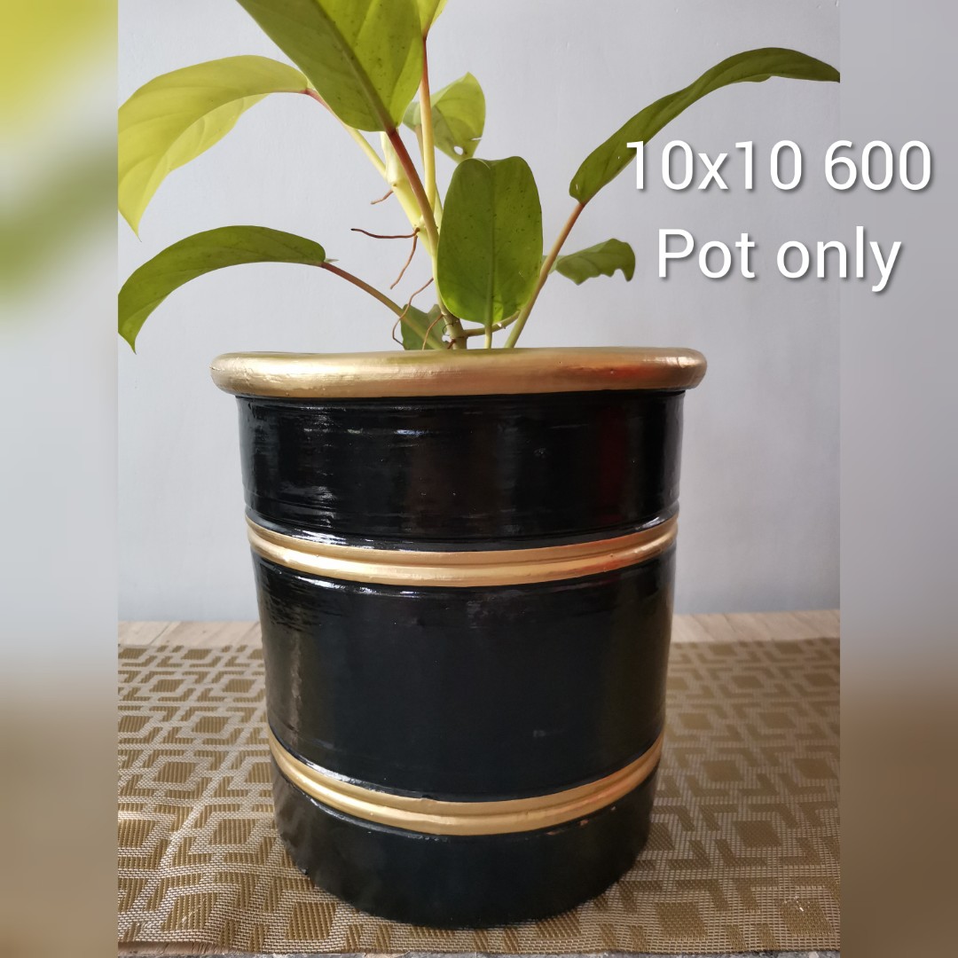 10x10 Clay Pot, Furniture & Home Living, Gardening, Gardening Tools ...
