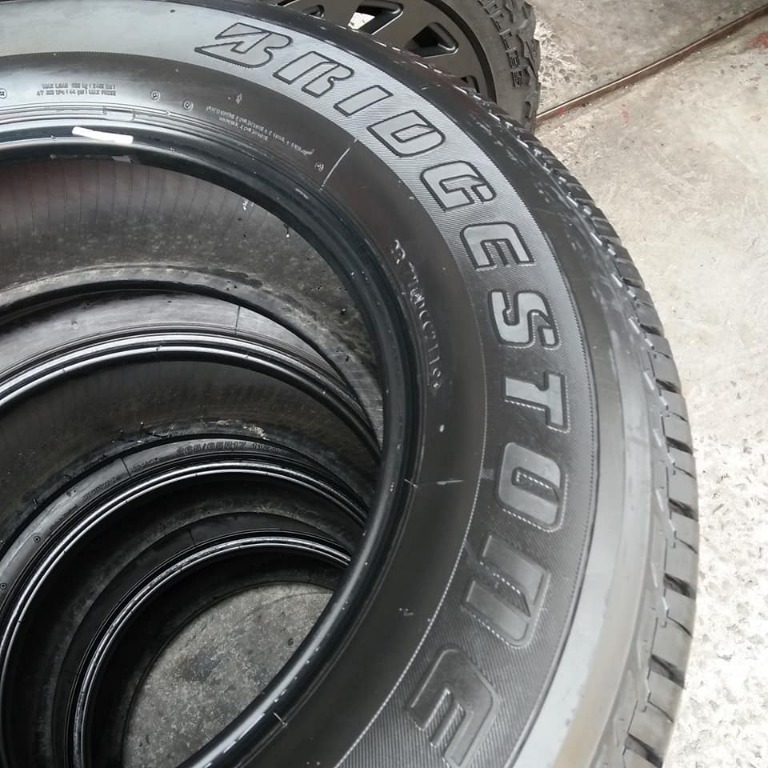 Set of 2 Bridgestone Tires HT 265 65 17 fortuner pajero montero sport ...