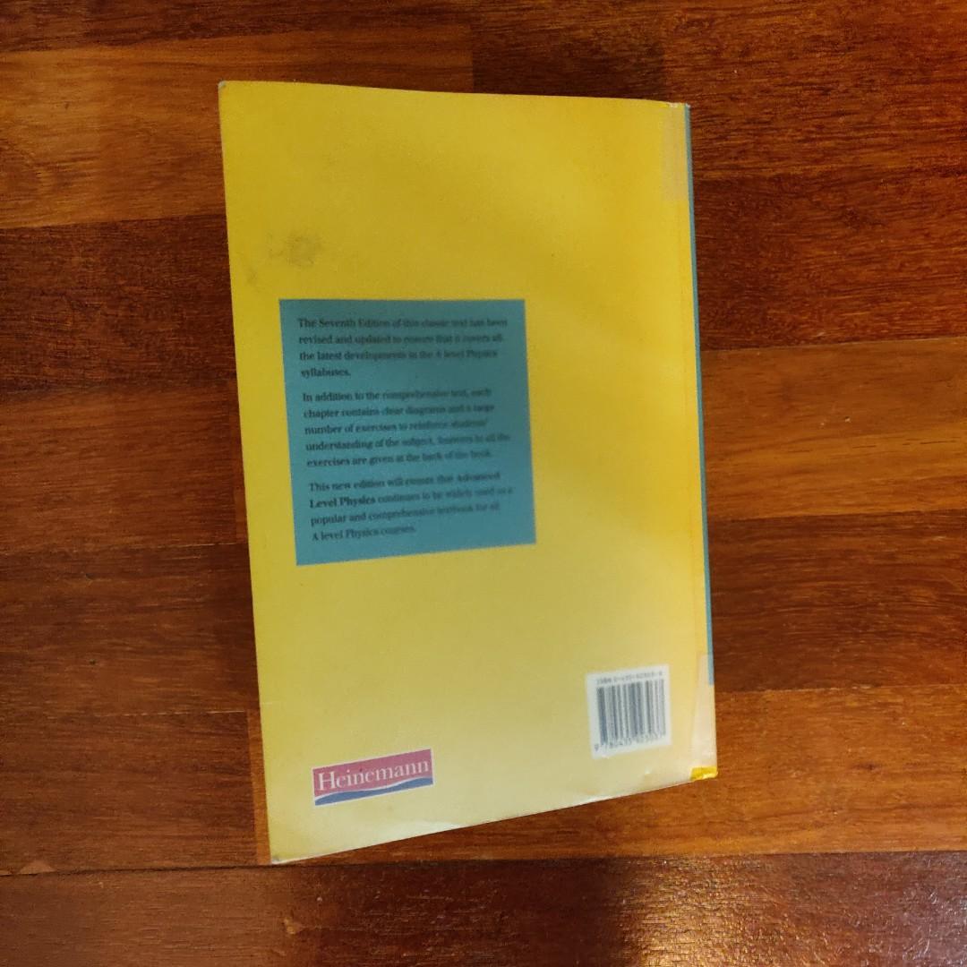 Advanced Level Physics (7th edition), Hobbies & Toys, Books & Magazines ...