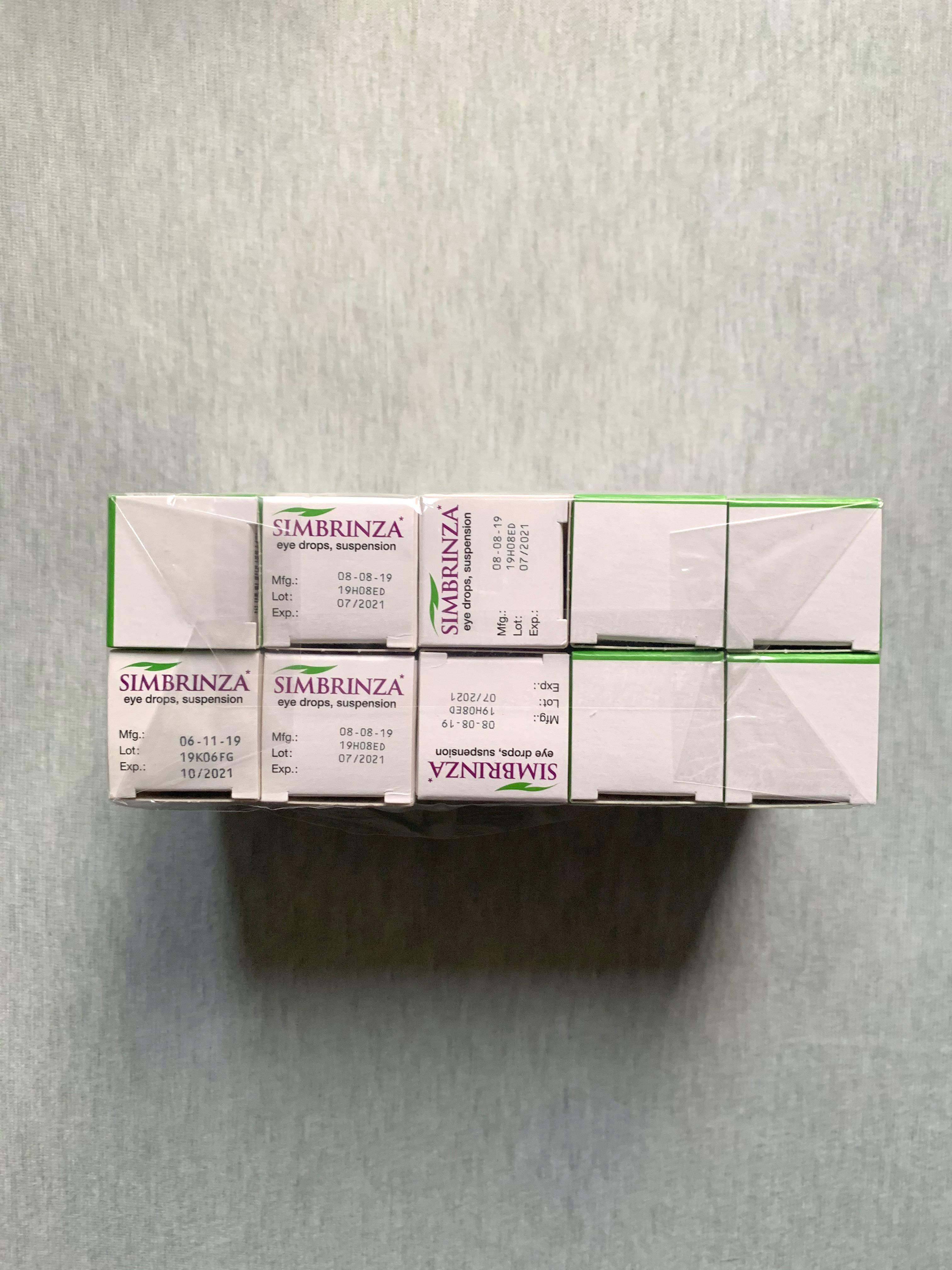 全新Alcon 眼藥水 Simbrinza 5ml eye drops suspension , 美容＆化妝品, 沐浴＆身體護理, 沐浴及身體 ...