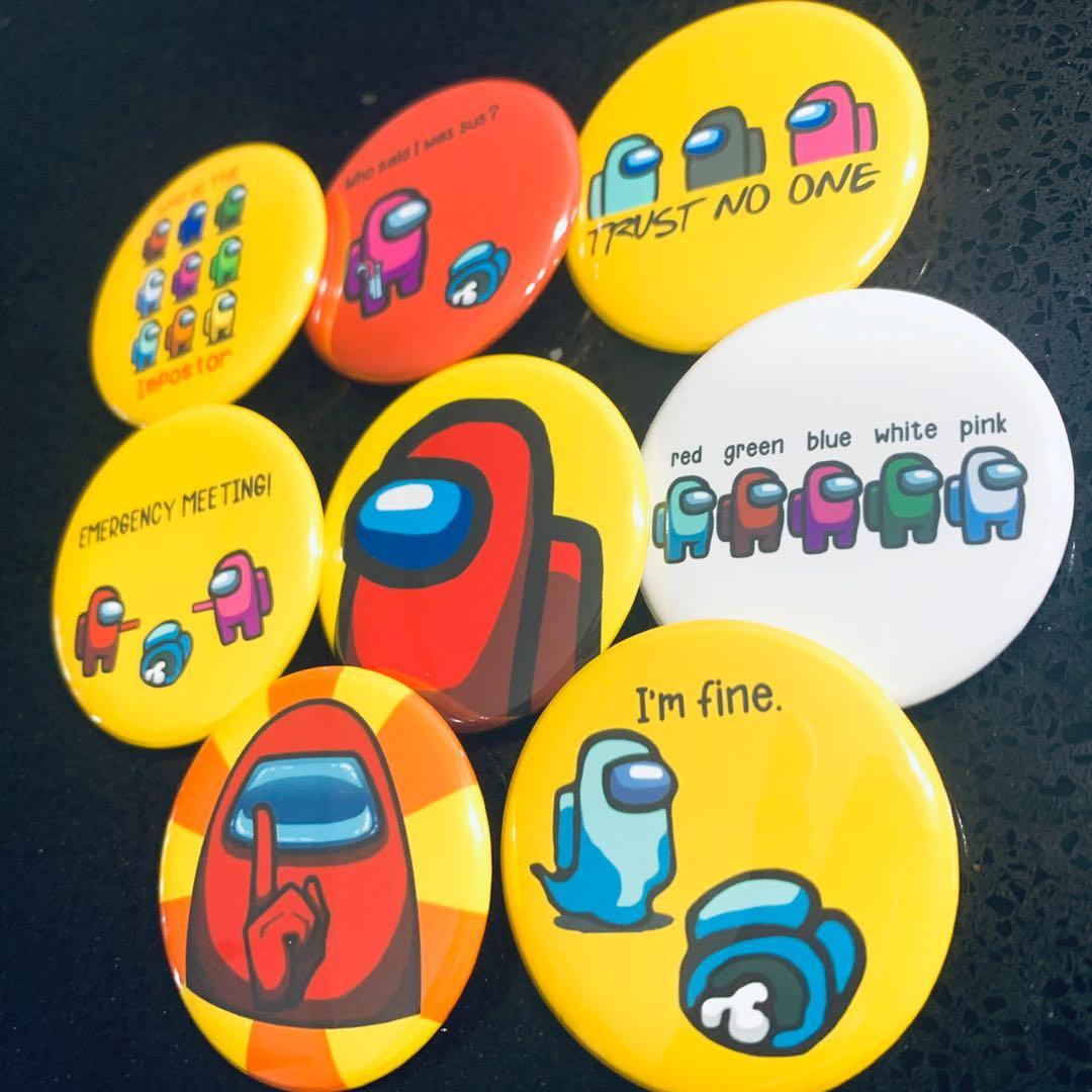 Among Us Badges, Mobile Phones & Gadgets, Mobile Phones, iPhone, iPhone ...