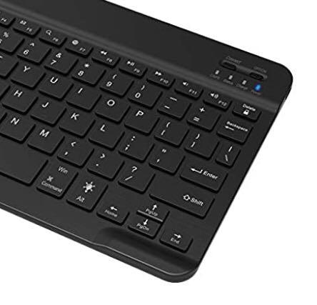 Arteck HB030B Universal Slim Portable Wireless Bluetooth 3.0 7-Colors ...