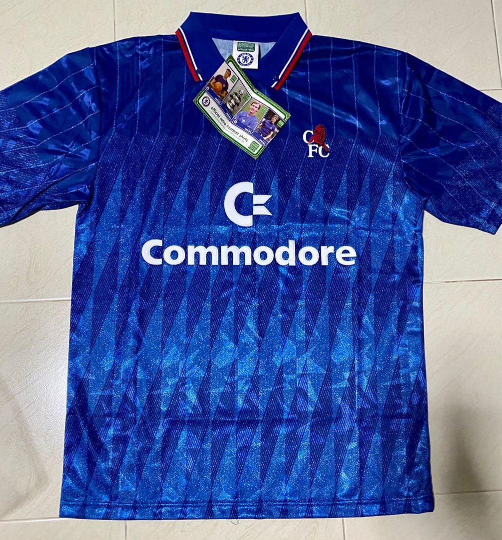 Authentic Chelsea FC Retro 1990 Score Draw, Men's Fashion, Activewear ...